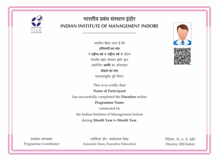 Certificate Programme in Leadership and Change Management (CPLCM 10 ...